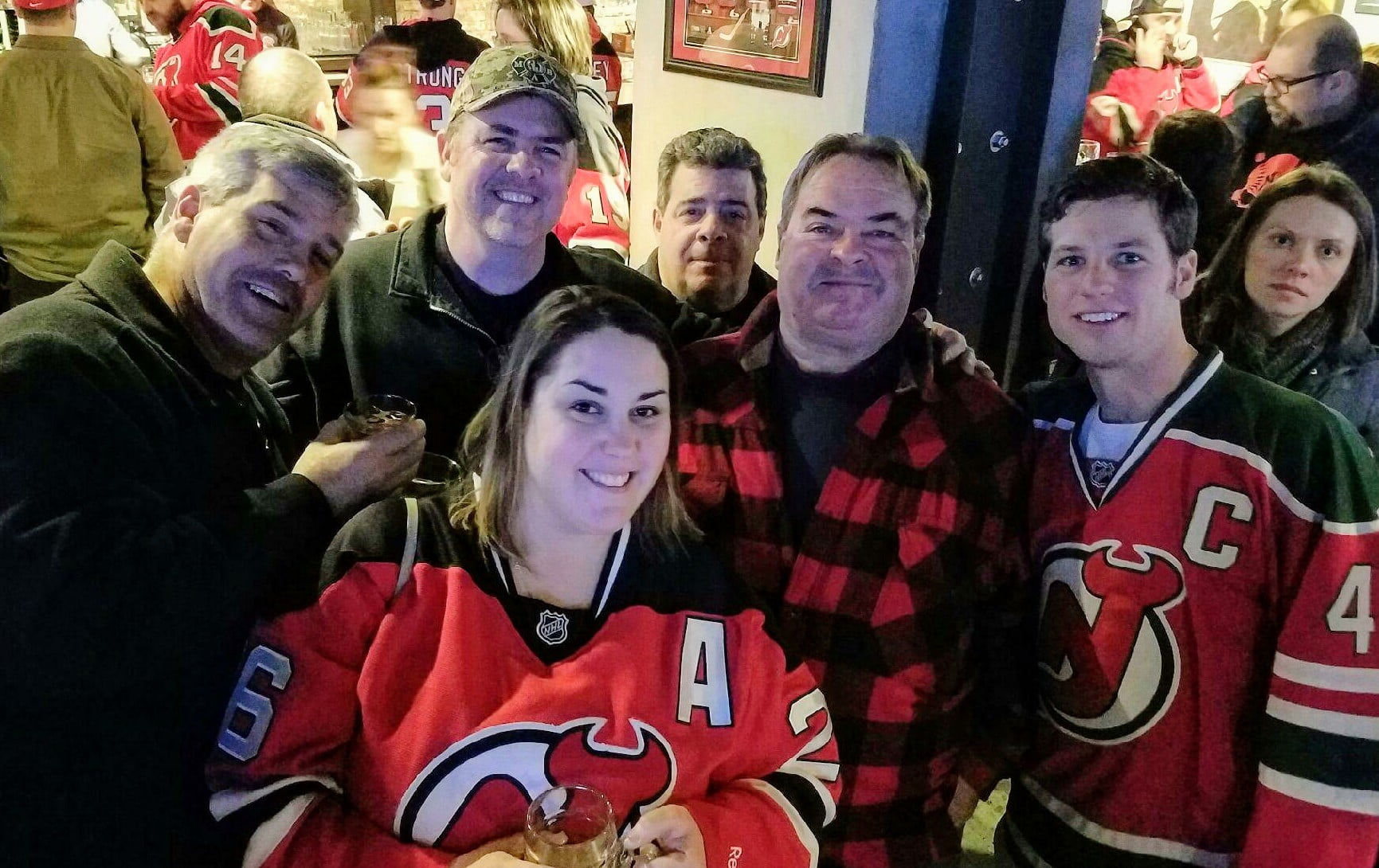 CLIFTON FMBA 21 Firefighter Appreciation Night at the NJ Devils