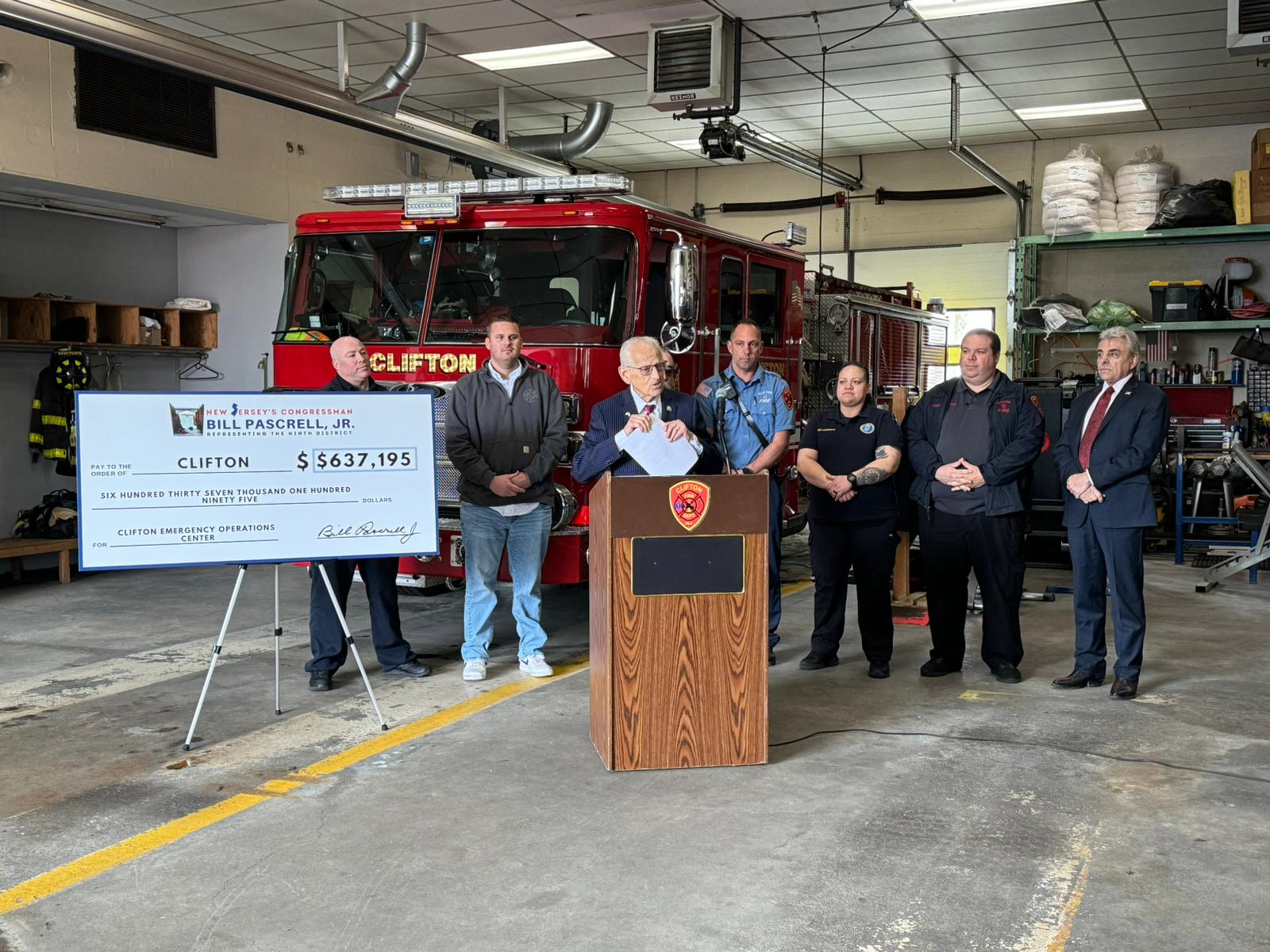 Thank You Congressman Pascrell!